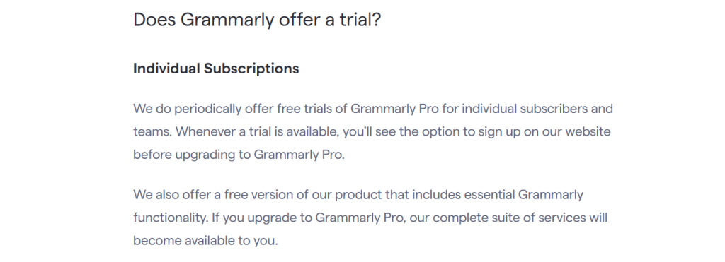 Grammarly Free Trial (2025): 7 Days Pro Access